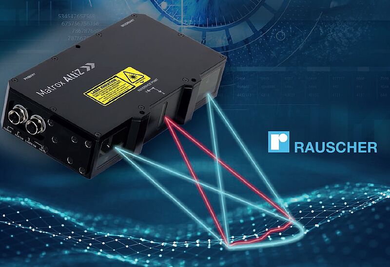 Matrox AltiZ: 3D Laser-Profilsensor